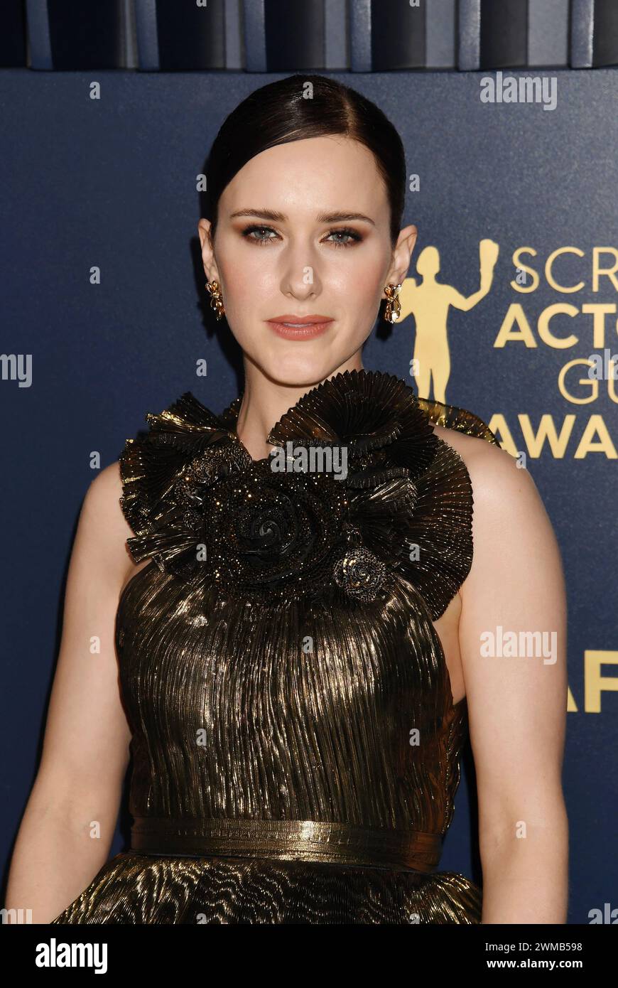 LOS ANGELES, CALIFORNIA - FEBRUARY 24: Rachel Brosnahan attends the ...