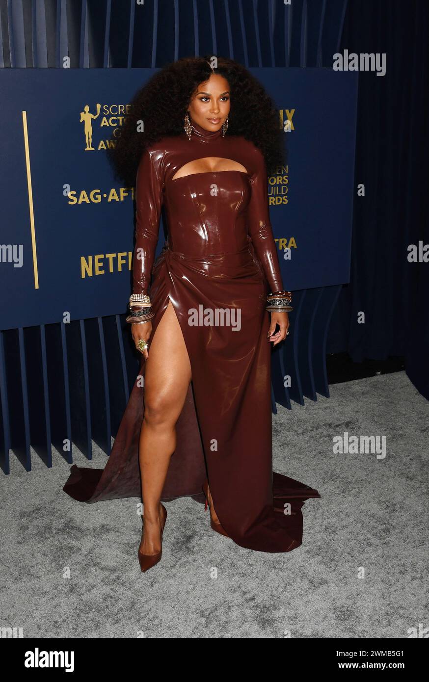 LOS ANGELES, CALIFORNIA - FEBRUARY 24: Ciara attends the 30th Annual ...