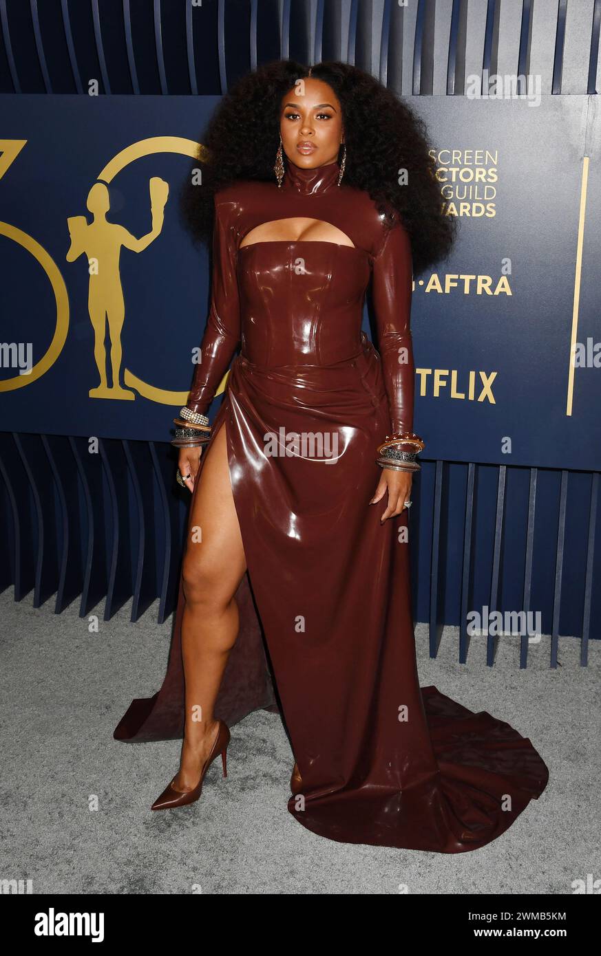 LOS ANGELES, CALIFORNIA - FEBRUARY 24: Ciara attends the 30th Annual ...
