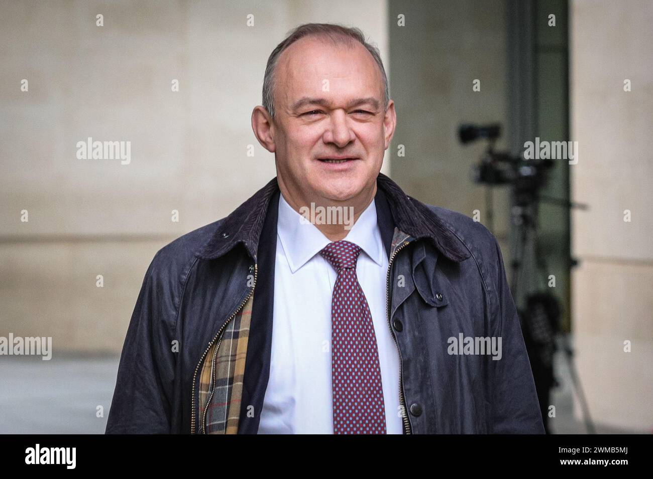 London, UK. 25th Feb, 2024. Ed Davey, Sir Edward Davey, Leader of the ...