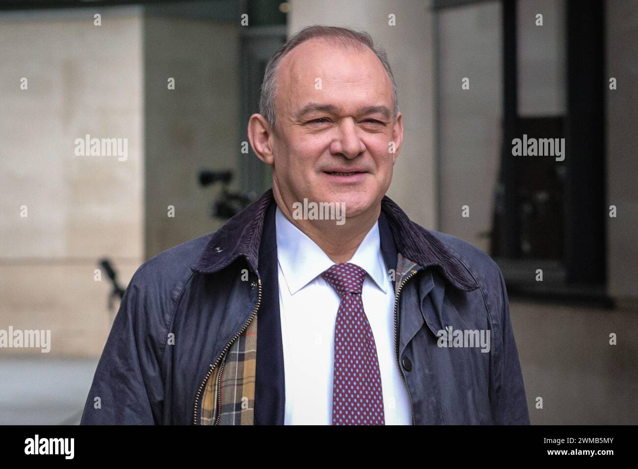 London, UK, 25th 2024. Ed Davey, Sir Edward Davey, Leader of the ...