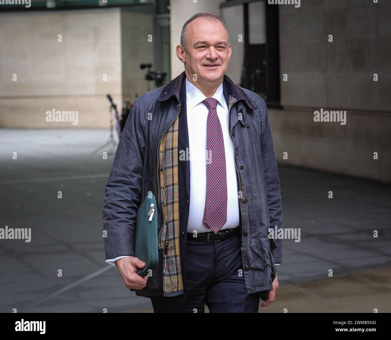 London, UK. 25th Feb, 2024. Ed Davey, Sir Edward Davey, Leader of the ...