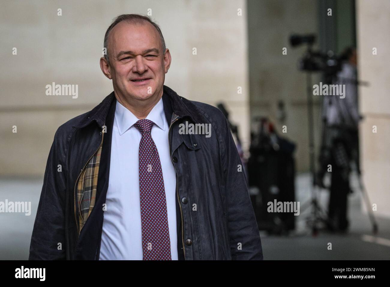 London, UK, 25th 2024. Ed Davey, Sir Edward Davey, Leader of the ...