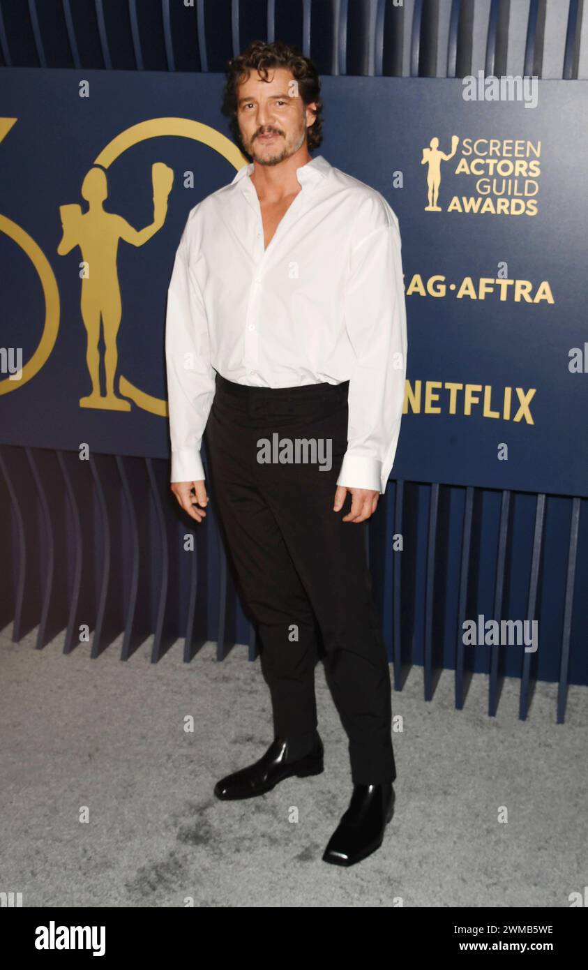 LOS ANGELES, CALIFORNIA - FEBRUARY 24: Pedro Pascal attends the 30th ...