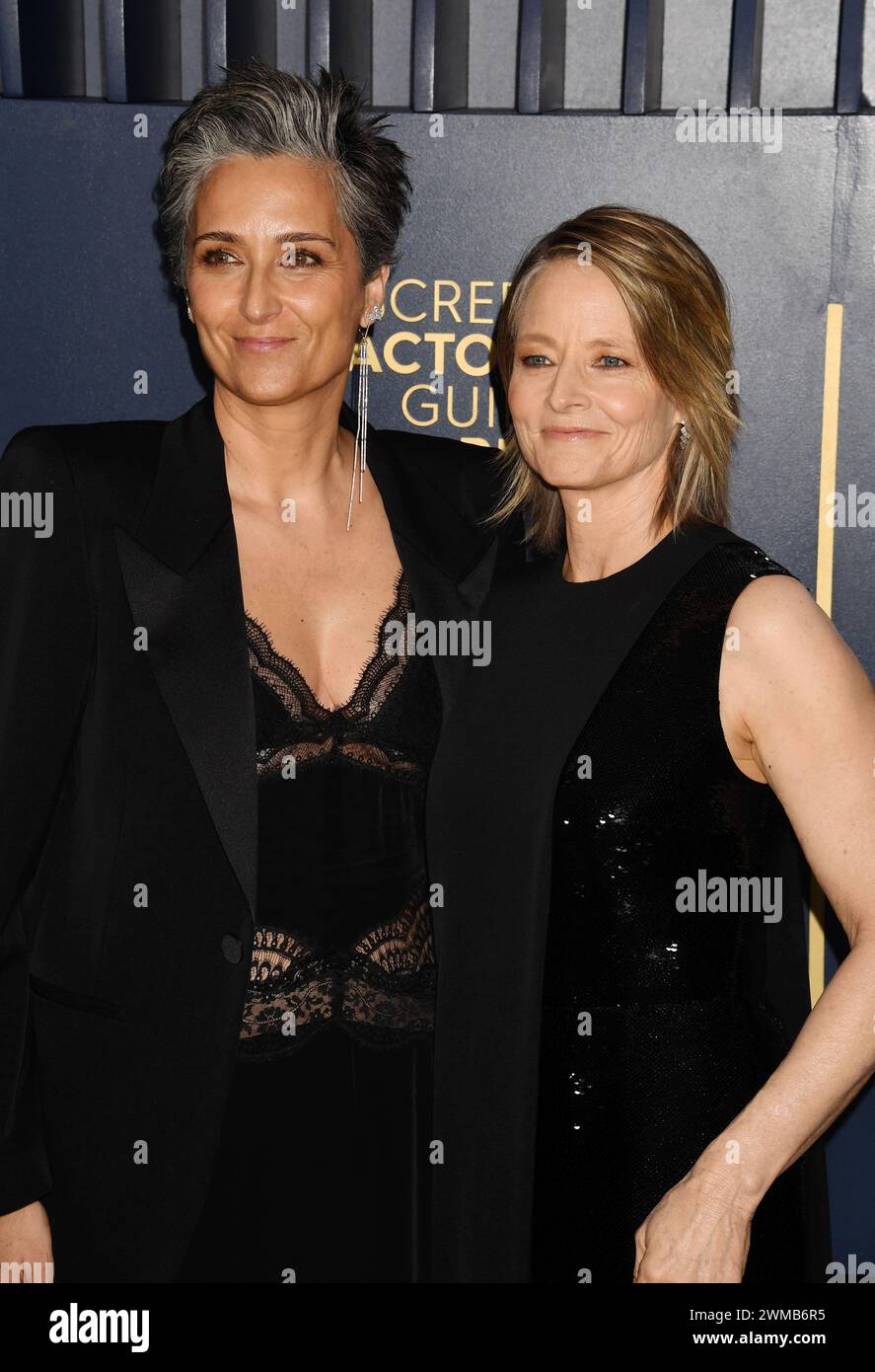 LOS ANGELES, CALIFORNIA - FEBRUARY 24: (L-R) Alexandra Hedison and ...