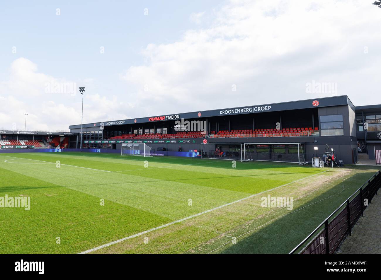 Almere, Netherlands. 25th Feb, 2024. ALMERE, 25-02-2024, Yanmar Stadium ...