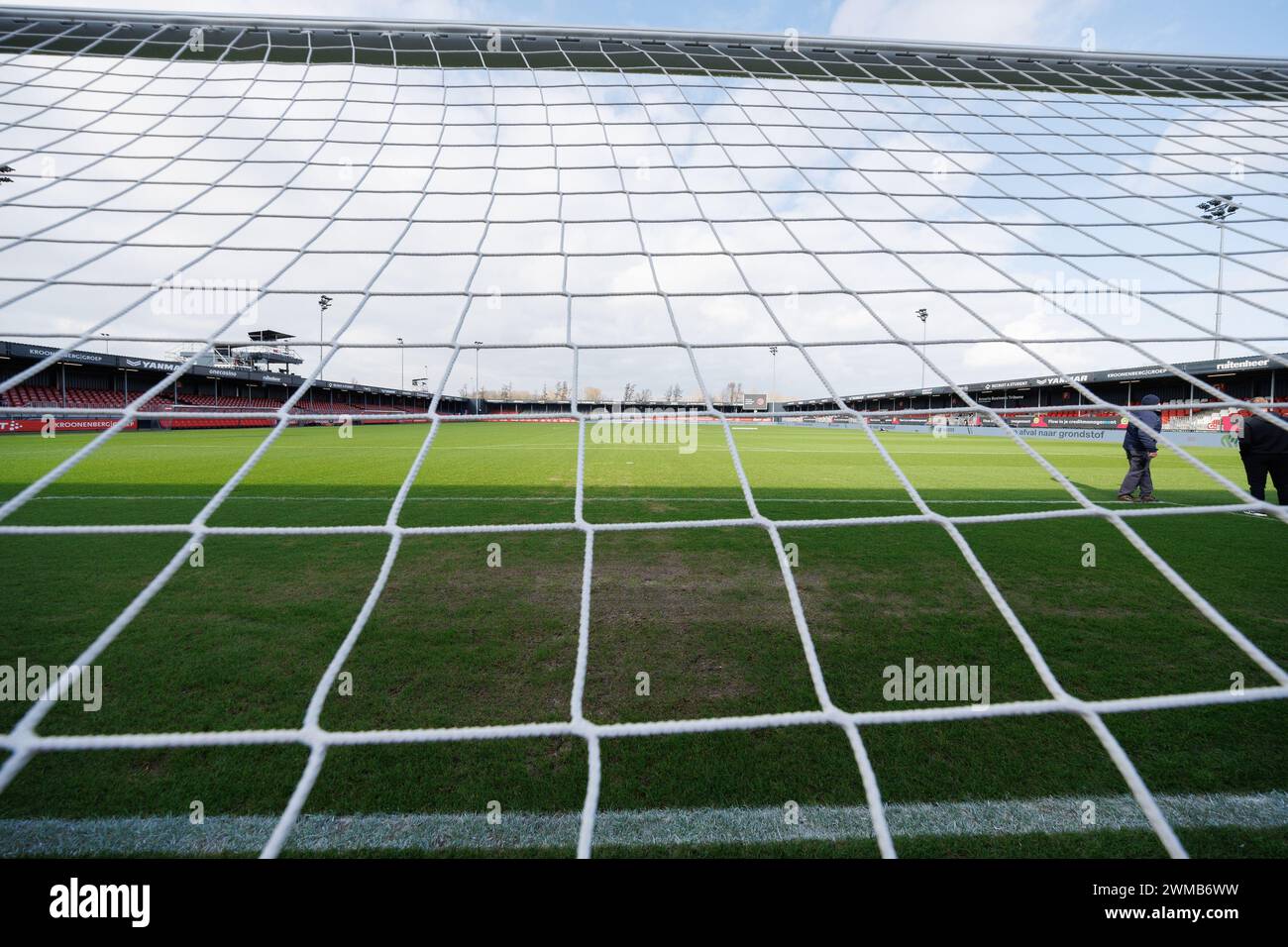 Almere, Netherlands. 25th Feb, 2024. ALMERE, 25-02-2024, Yanmar Stadium ...