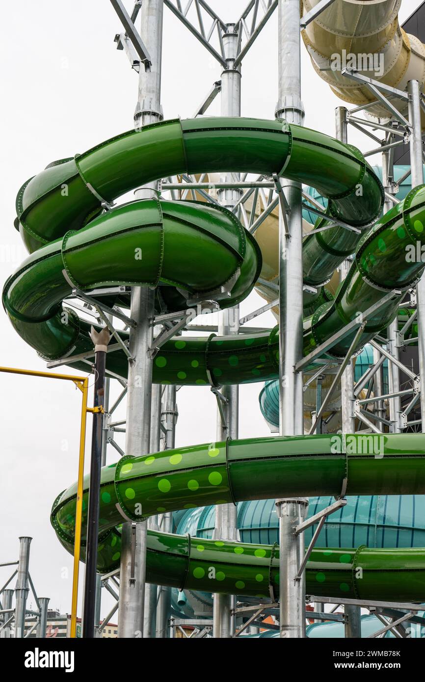 Water slides rock hi-res stock photography and images - Alamy