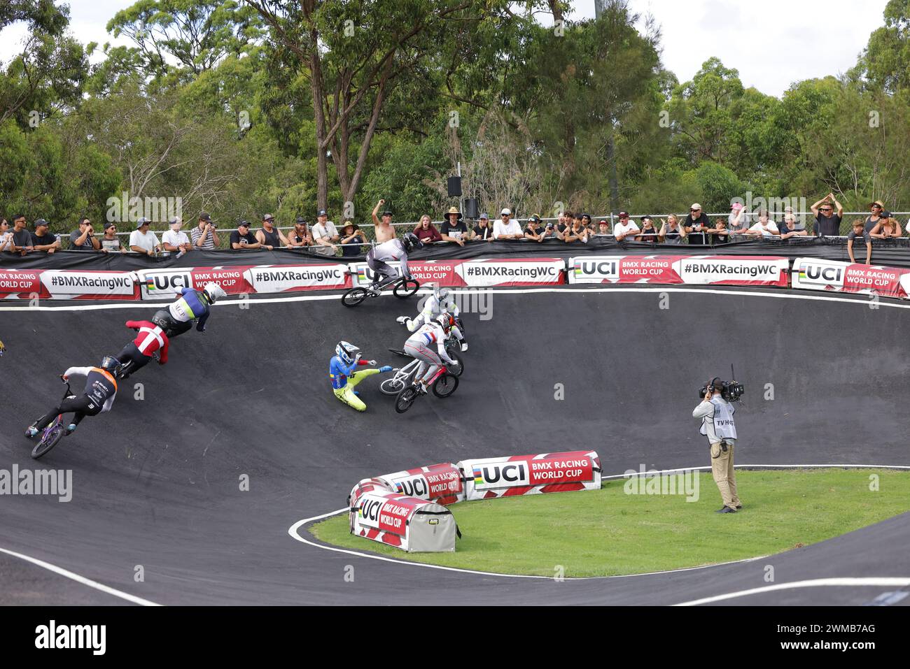 Brisbane, Australia. 25th February 2024. Izaac Kennedy (10 Australia ...