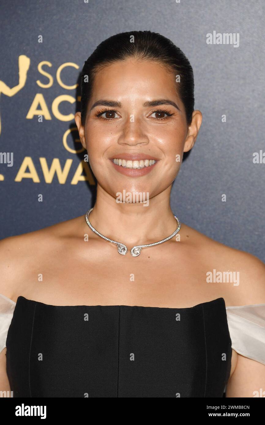Los Angeles, Ca. 24th Feb, 2024. America Ferrera at the 2024 Screen ...