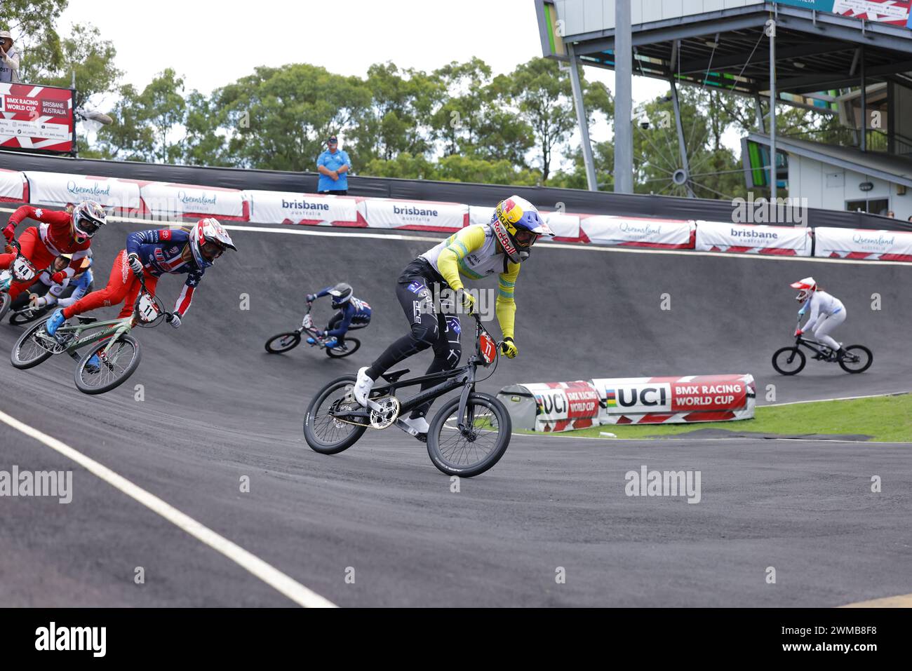 Brisbane, Australia. 25th February 2024. Saya Sakakibara (11 Australia ...