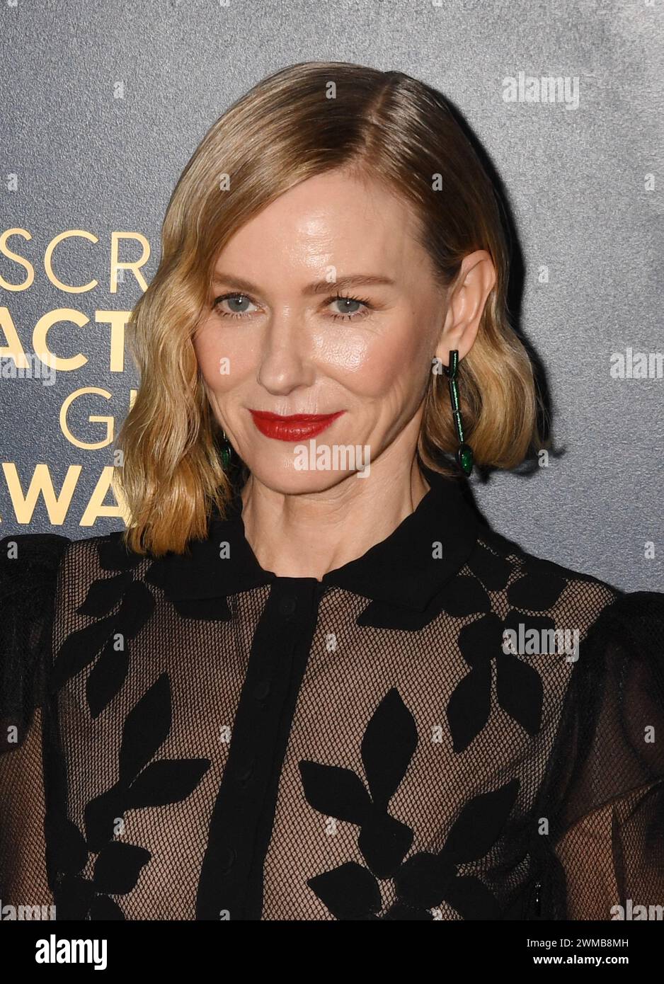 Los Angeles, Ca. 24th Feb, 2024. Naomi Watts at the 2024 Screen Actors ...