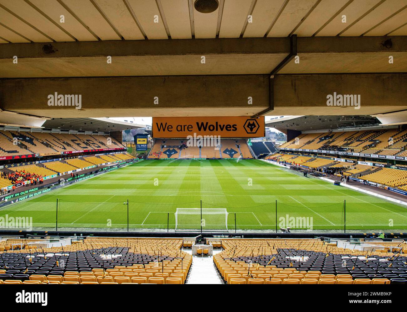 Wolverhampton, UK. 25th February 2024; Molineux Stadium, Wolverhampton ...