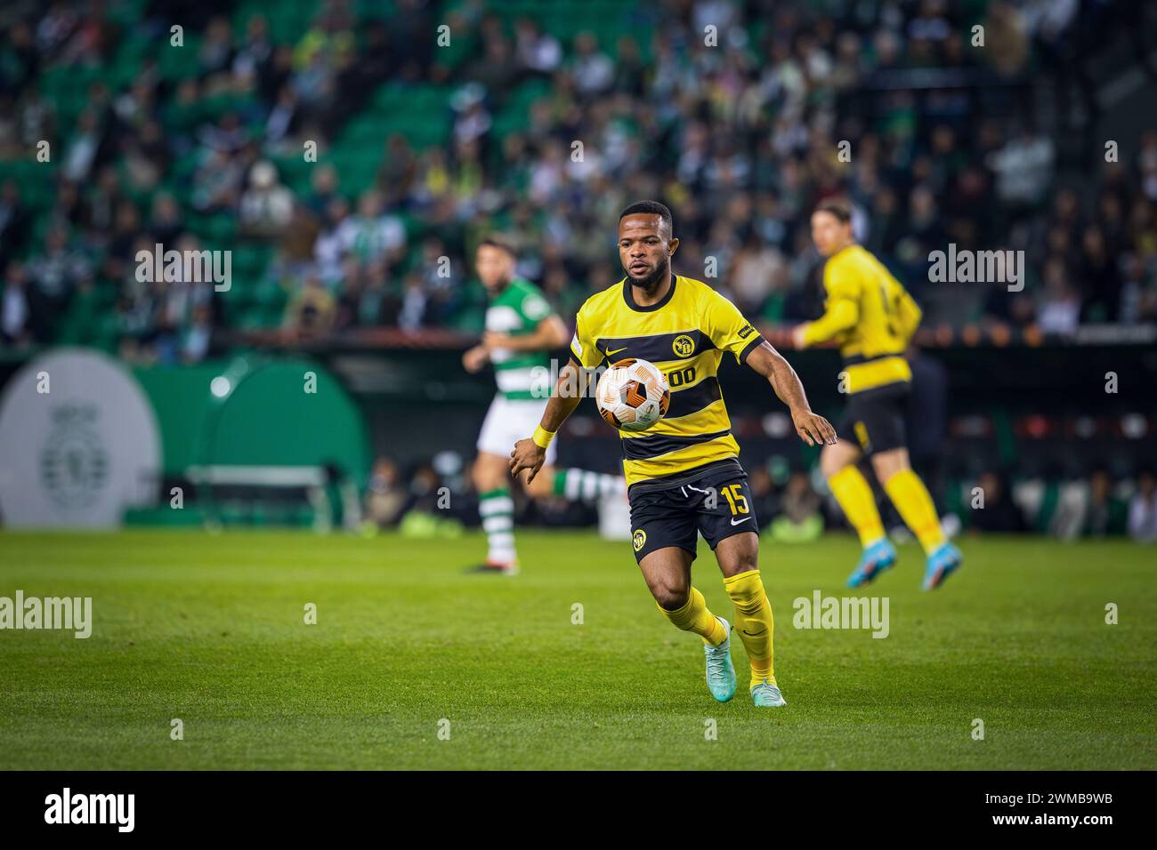 Lisbon, Portugal. 22nd Feb, 2024. Meschack Elia of BSC Young Boys seen ...