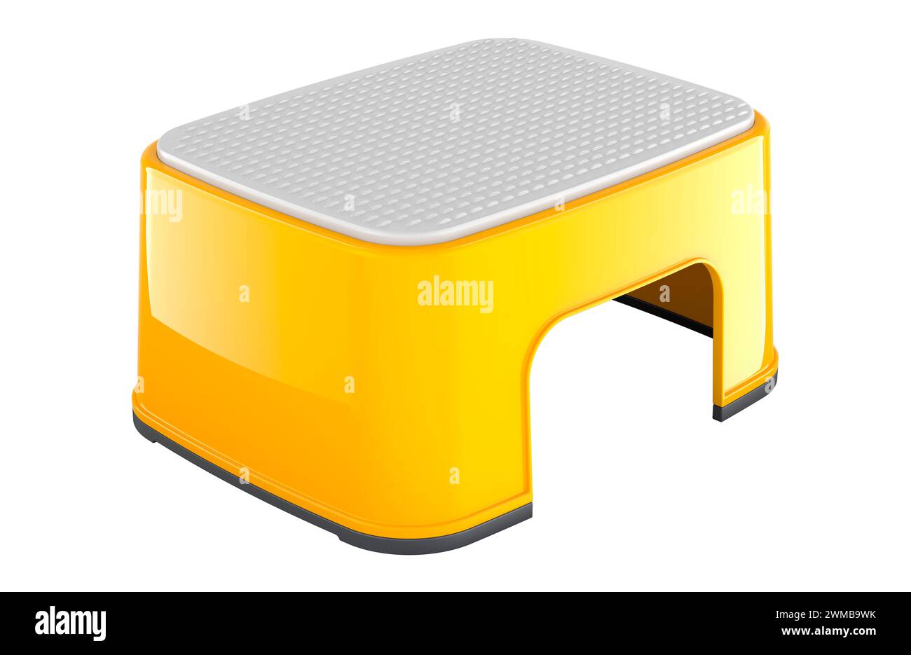 Toddler Step Stool for Toilet Potty Training or for Bathroom Sink. 3D ...