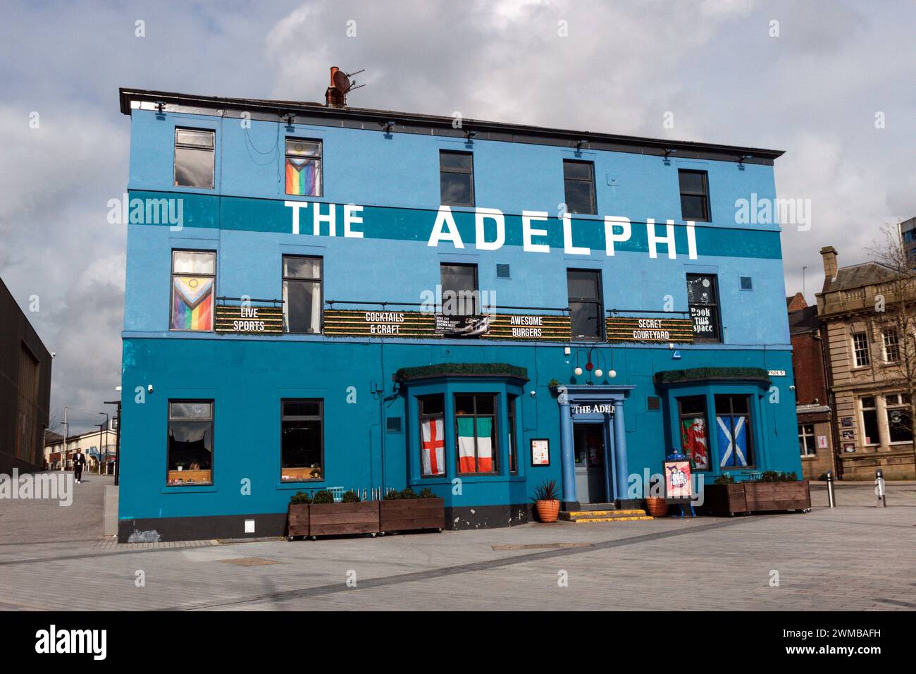 The Adelphi, Fylde Street, Preston Stock Photo - Alamy