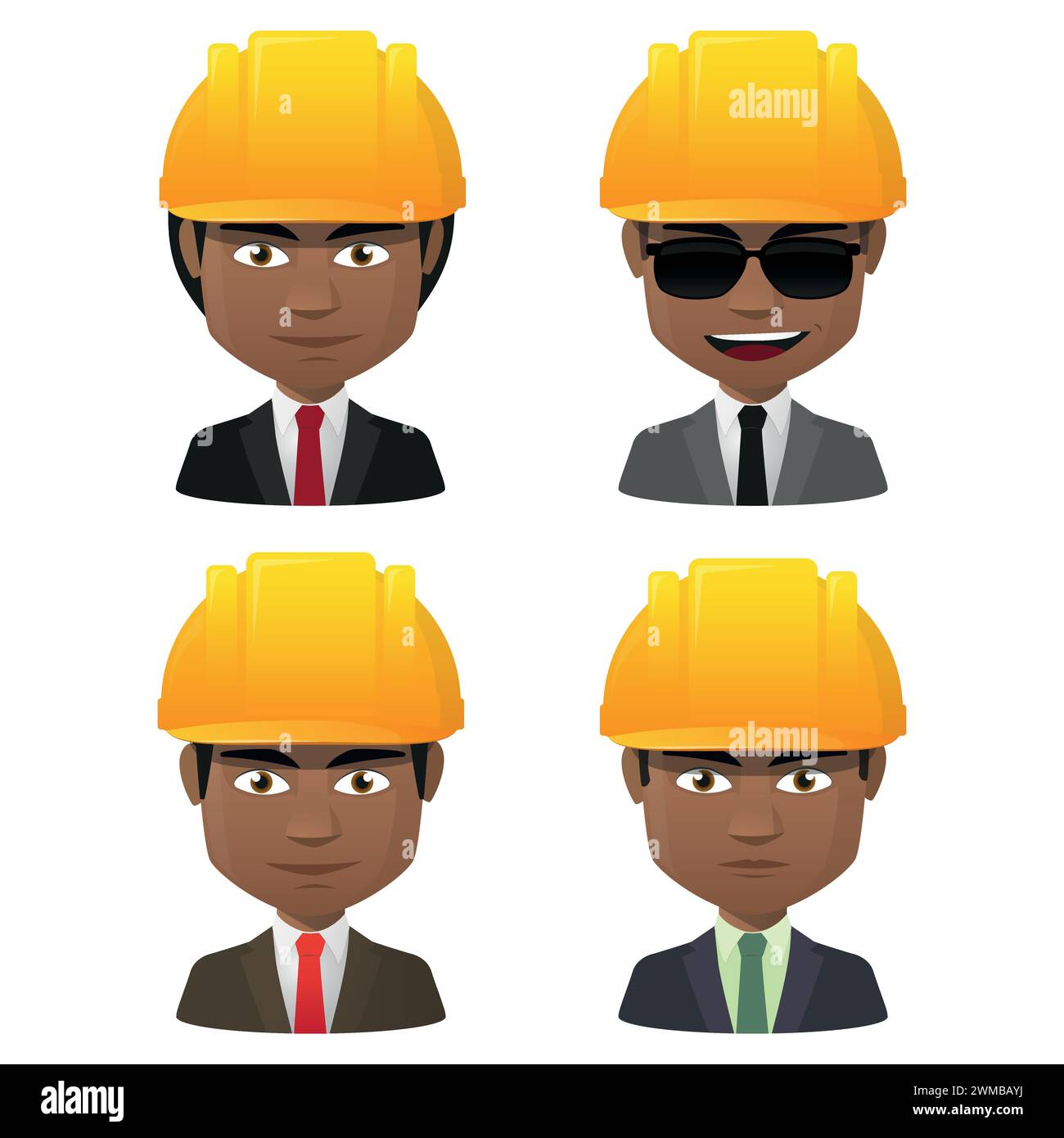 People avatar set People colourful flat style vector illustration set ...