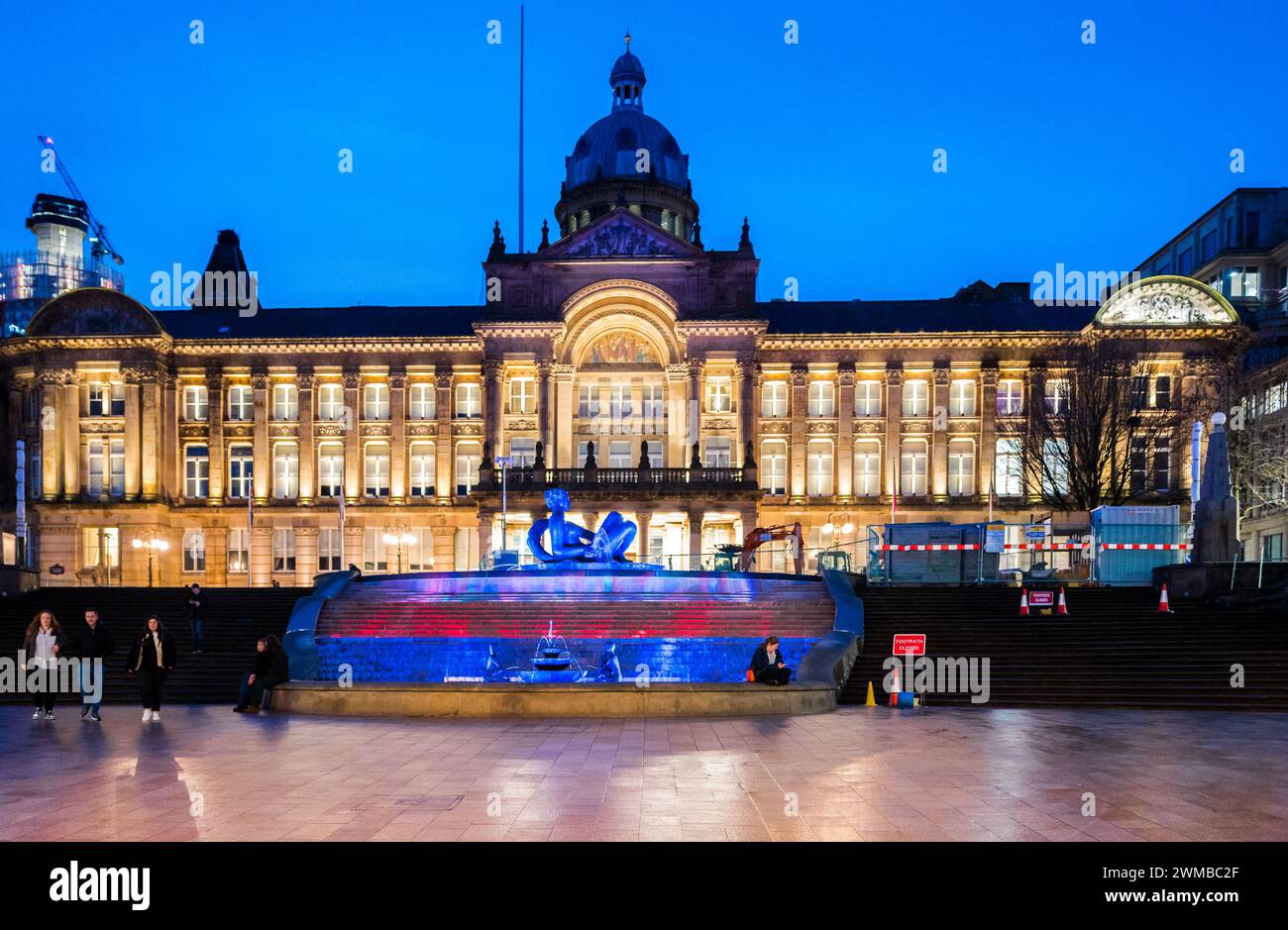 The iconic river water fountain in Victoria Square also known as the ...