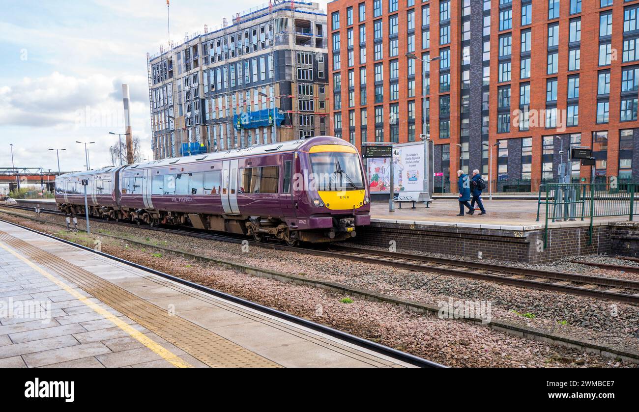 East Midlands railway regional type British Rail Class 170 Turbostar ...