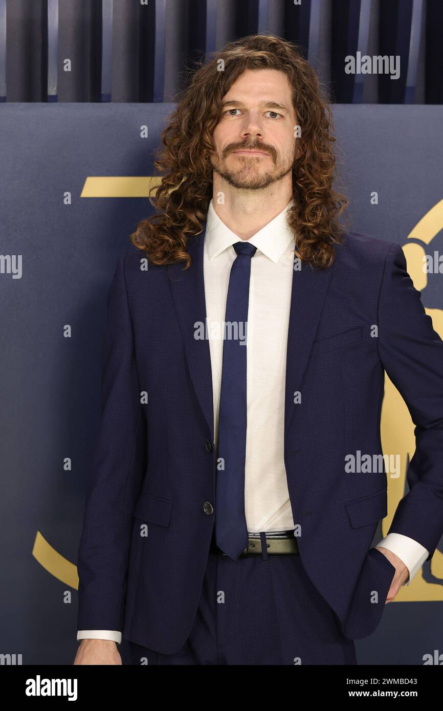 Los Angeles, Ca. 24th Feb, 2024. Andre Hyland at the 2024 Screen Actors ...