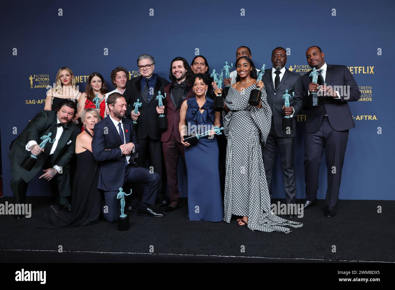 Los Angeles, Ca. 24th Feb, 2024. Matheson, Oliver Platt, Ebon Moss ...