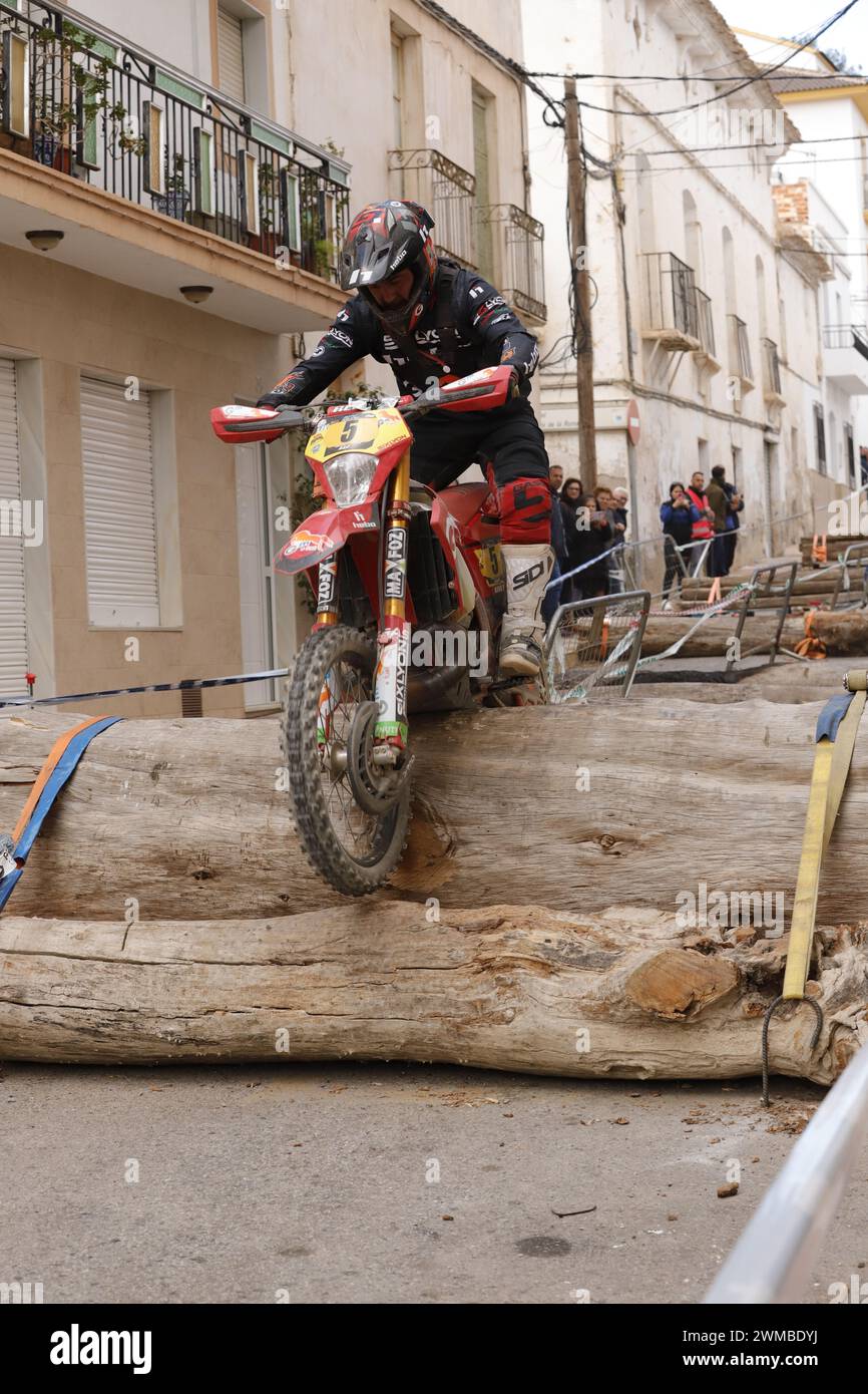 Hard Enduro motorcross in Cantoria 2024, Spain Stock Photo - Alamy