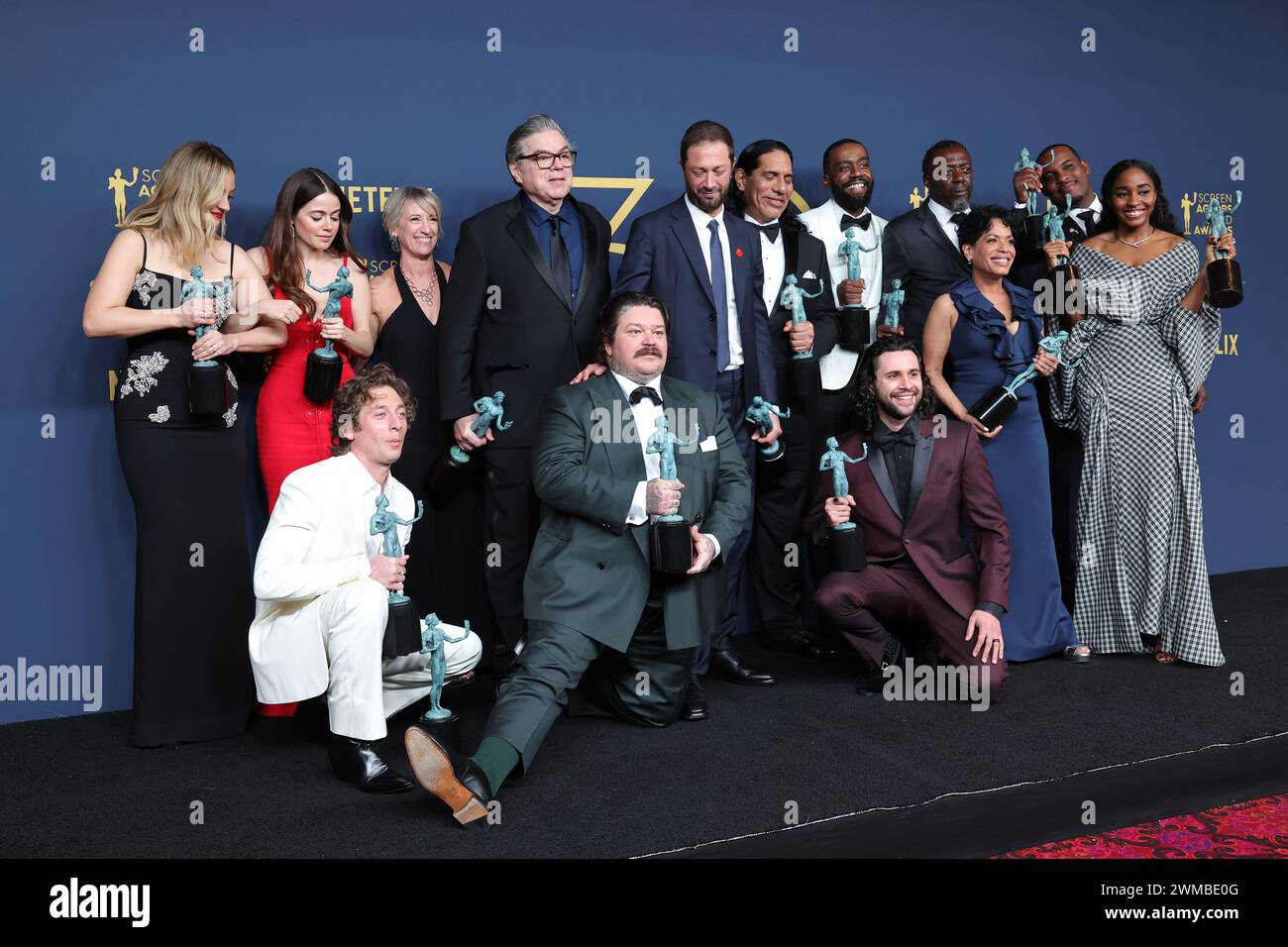 Los Angeles, Ca. 24th Feb, 2024. Matheson, Oliver Platt, Ebon Moss ...