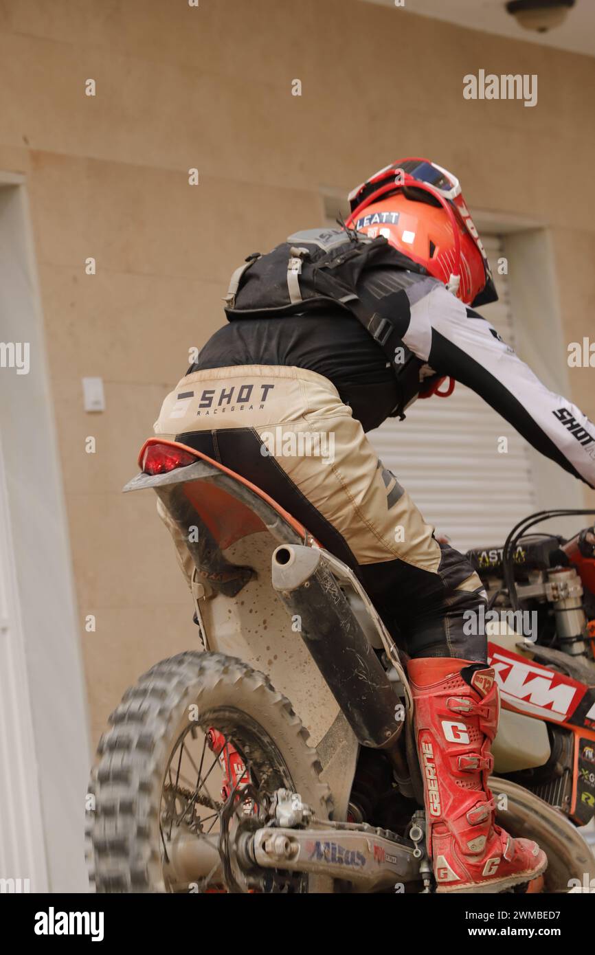 Hard Enduro motorcross in Cantoria 2024, Spain Stock Photo - Alamy