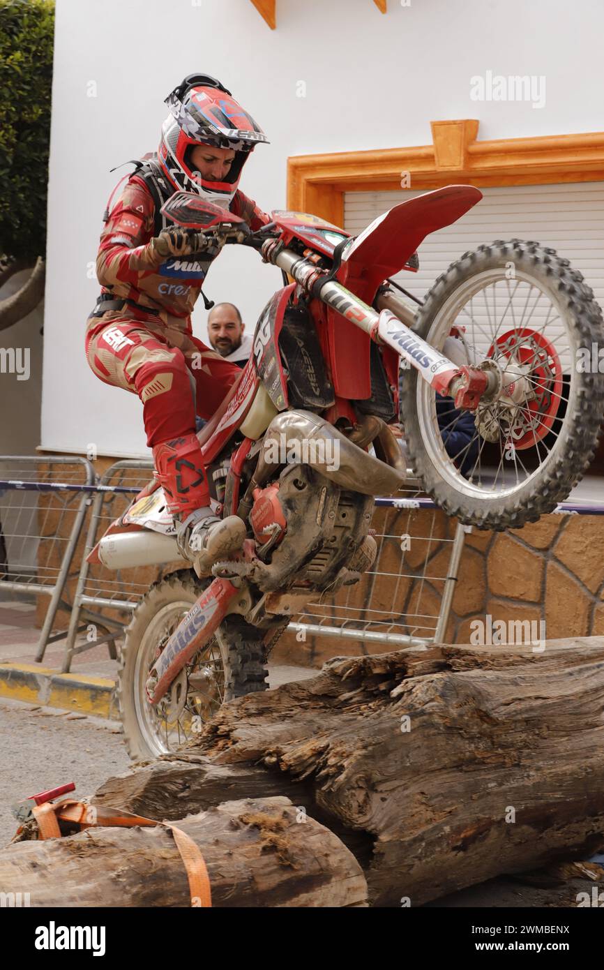 Hard Enduro motorcross in Cantoria 2024, Spain Stock Photo - Alamy