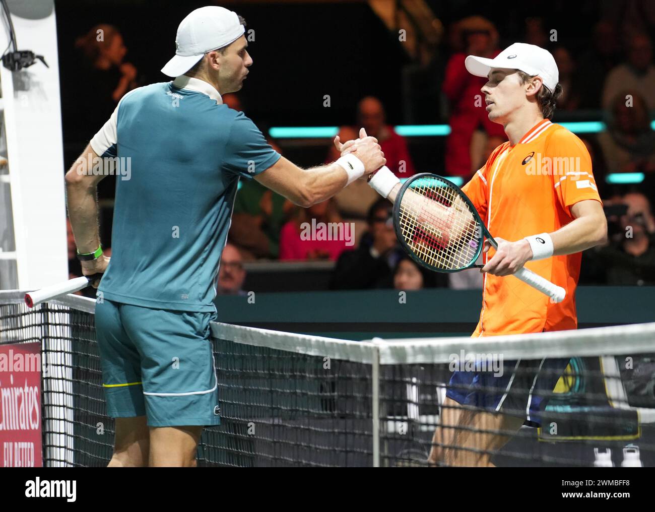 Grigor Dimitrov of Bulgaria and Alex de Minaur of Australia1/2 FINALE ...