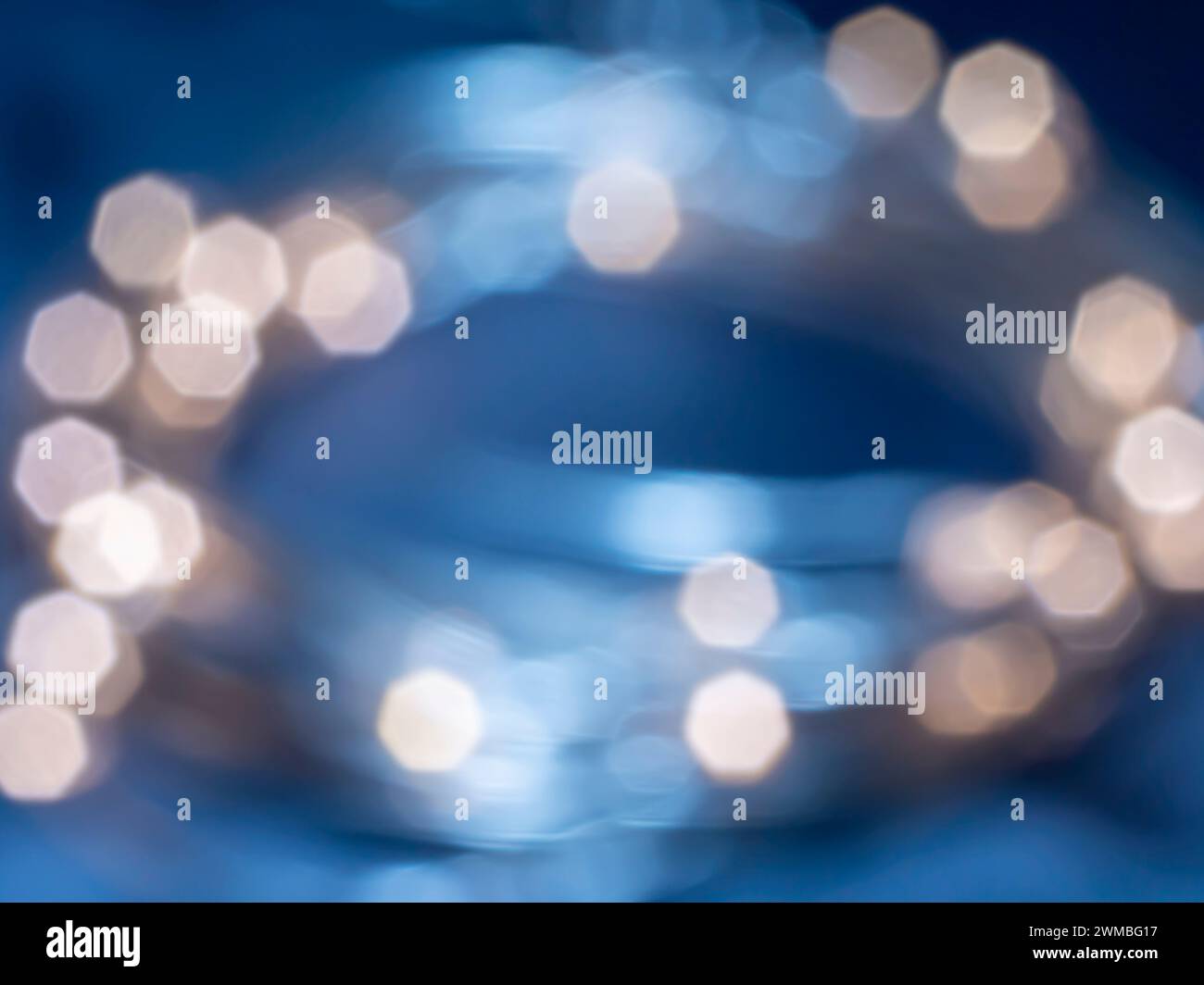 Bokeh, defocused image of burning lights. Abstract Light Background ...