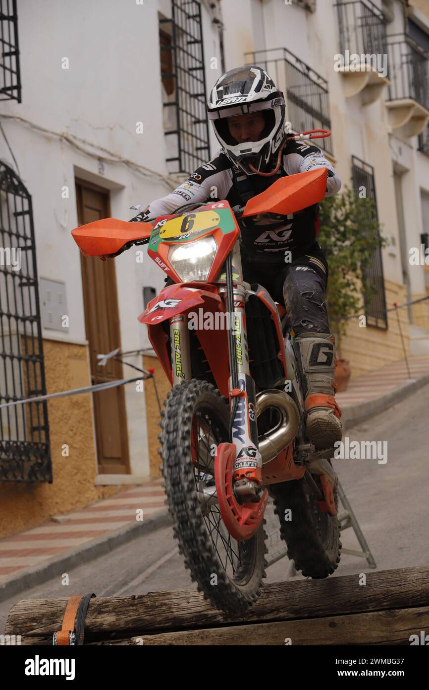 Hard Enduro motorcross in Cantoria 2024, Spain Stock Photo - Alamy