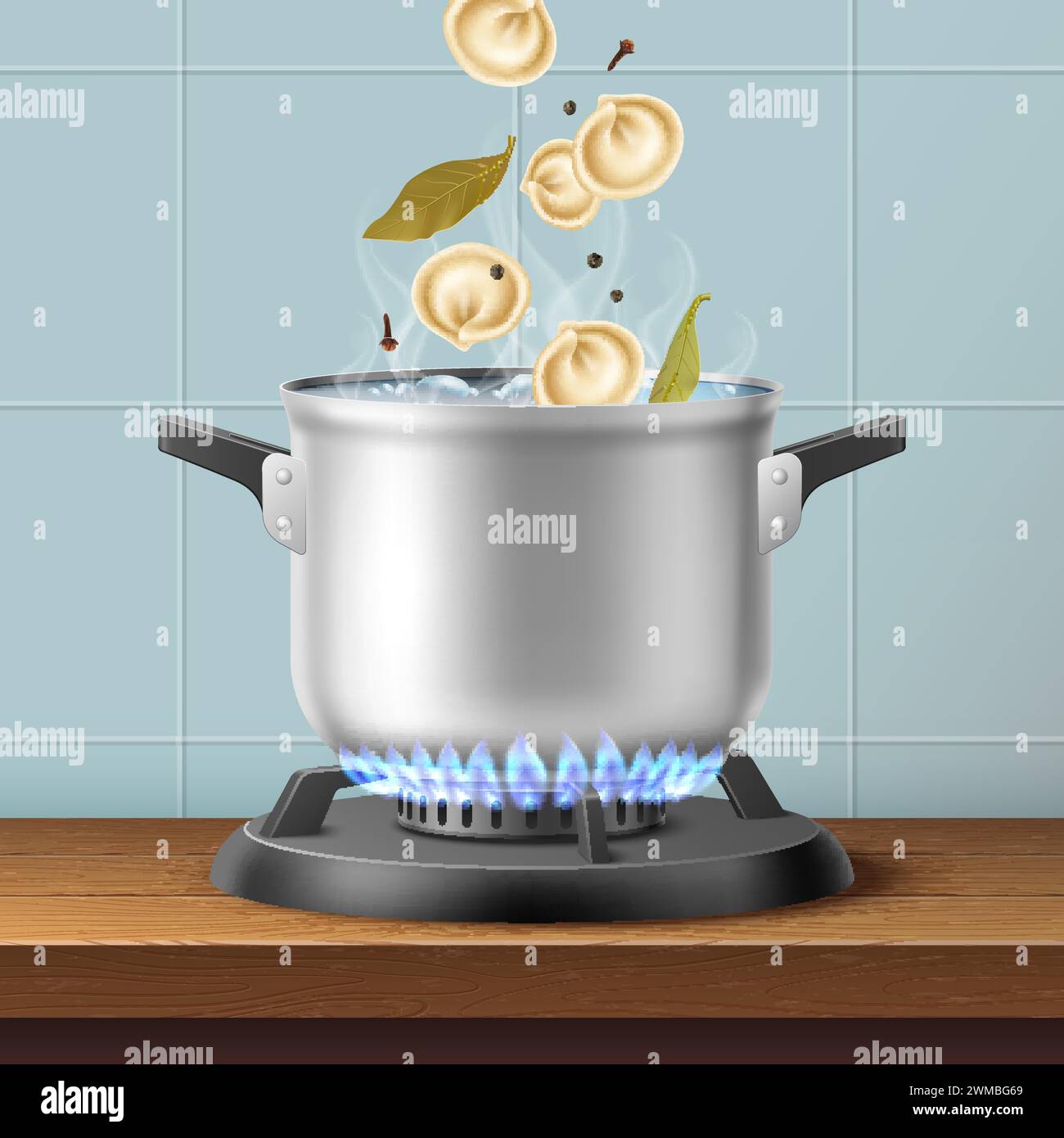 Bay of stove Stock Vector Images - Alamy