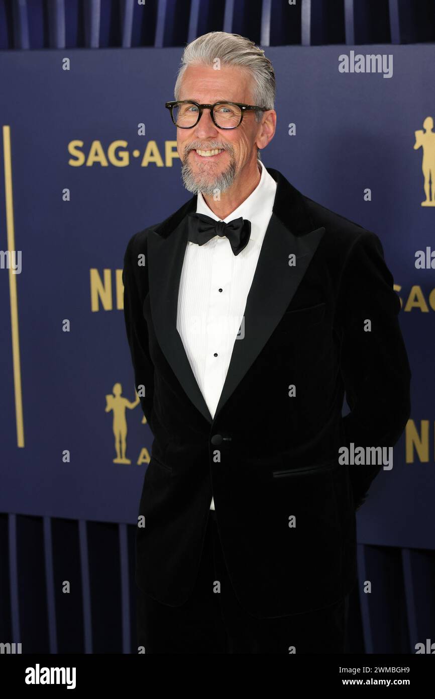 Los Angeles, Ca. 24th Feb, 2024. Alan Ruck at the 2024 Screen Actors ...