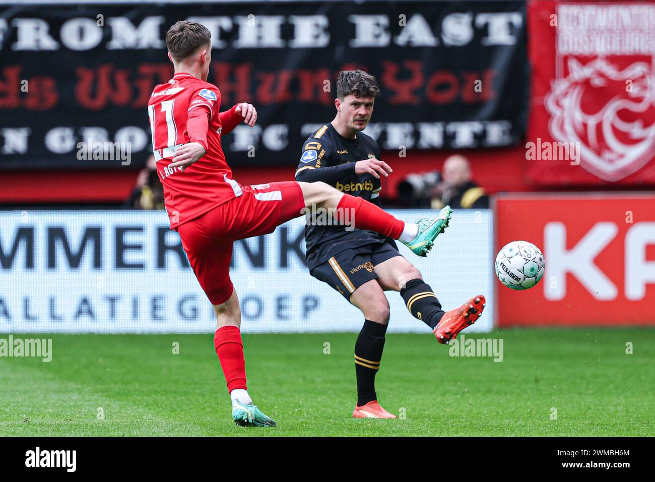 Enschede, Netherlands. 25th Feb, 2024. ENSCHEDE, NETHERLANDS - FEBRUARY ...