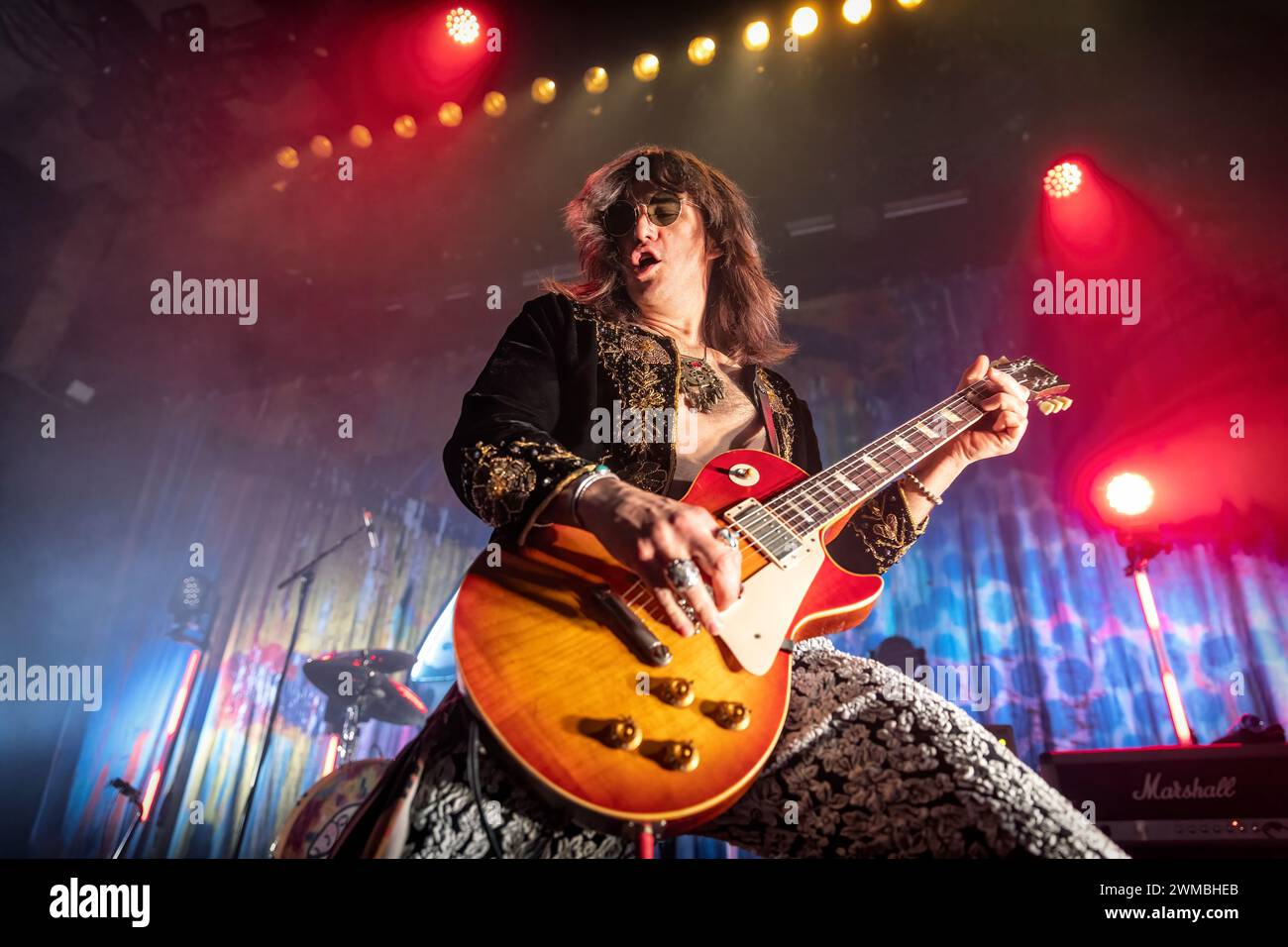 Oslo, Norway. 22nd, February 2024. The American rock band Dirty Honey ...
