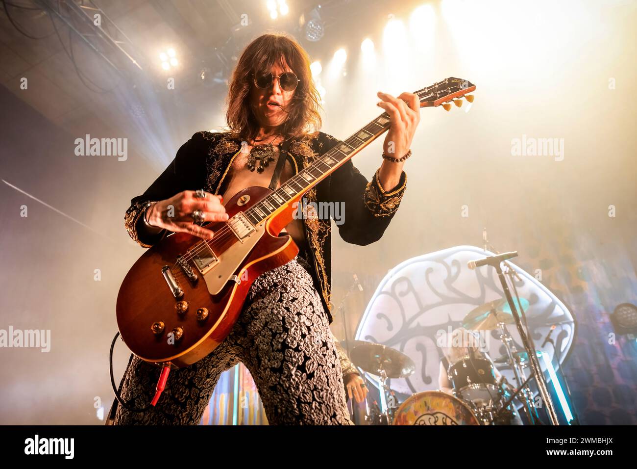 Oslo, Norway. 22nd, February 2024. The American rock band Dirty Honey ...
