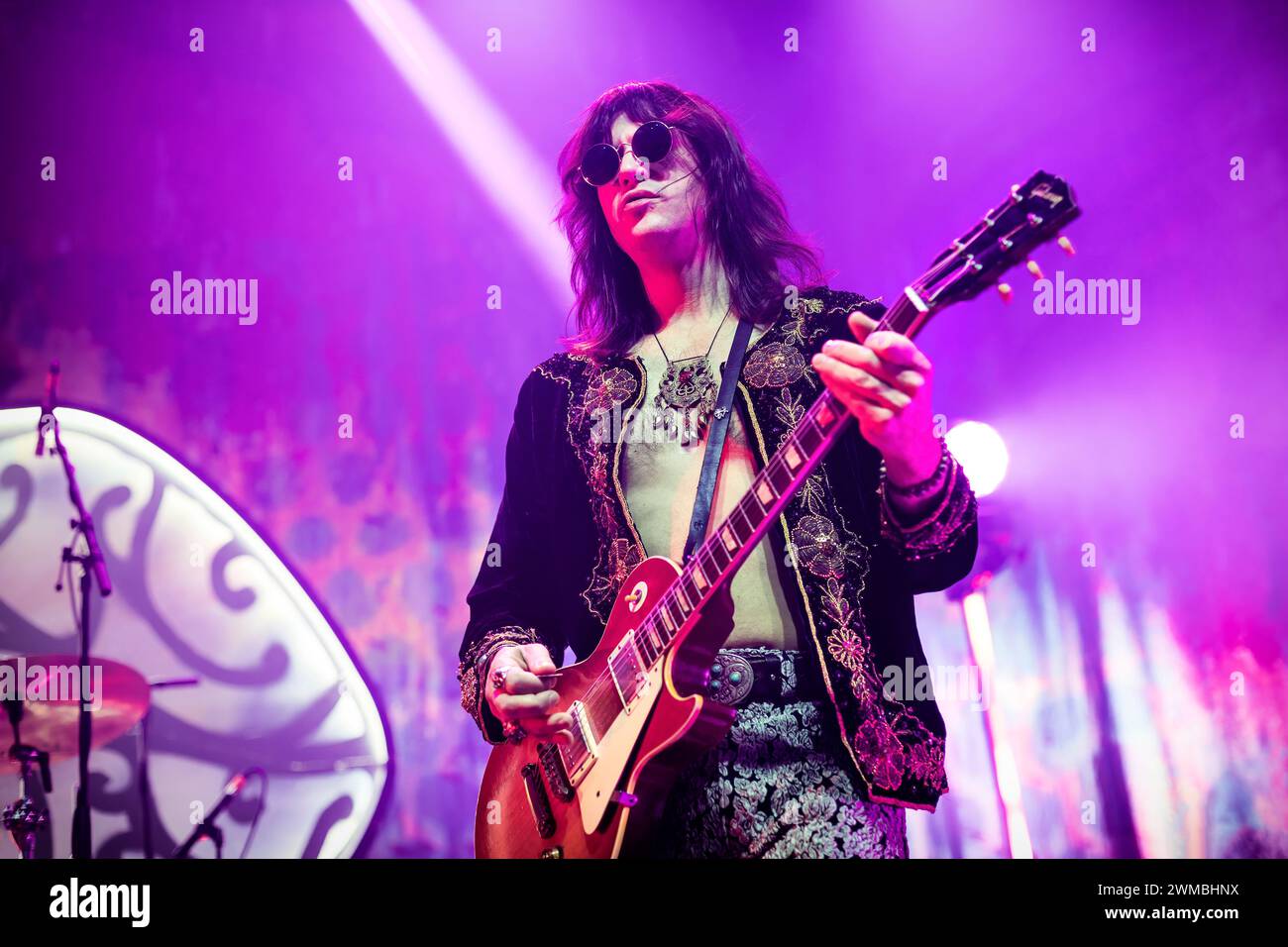 Oslo, Norway. 22nd, February 2024. The American rock band Dirty Honey ...