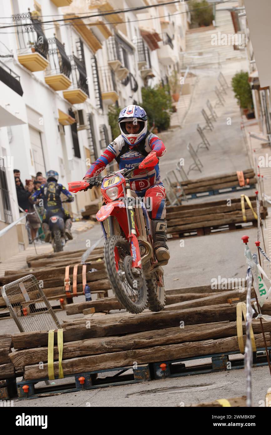 Hard Enduro motorcross in Cantoria 2024, Spain Stock Photo - Alamy