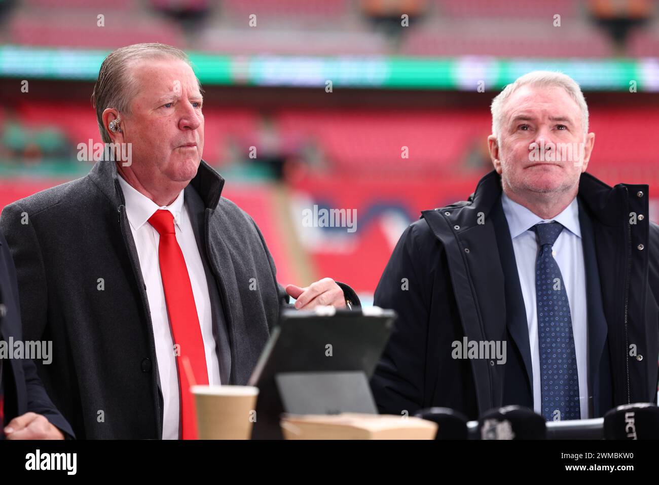 Wembley Stadium, London, UK. 25th Feb, 2024. Carabao League Cup Final ...