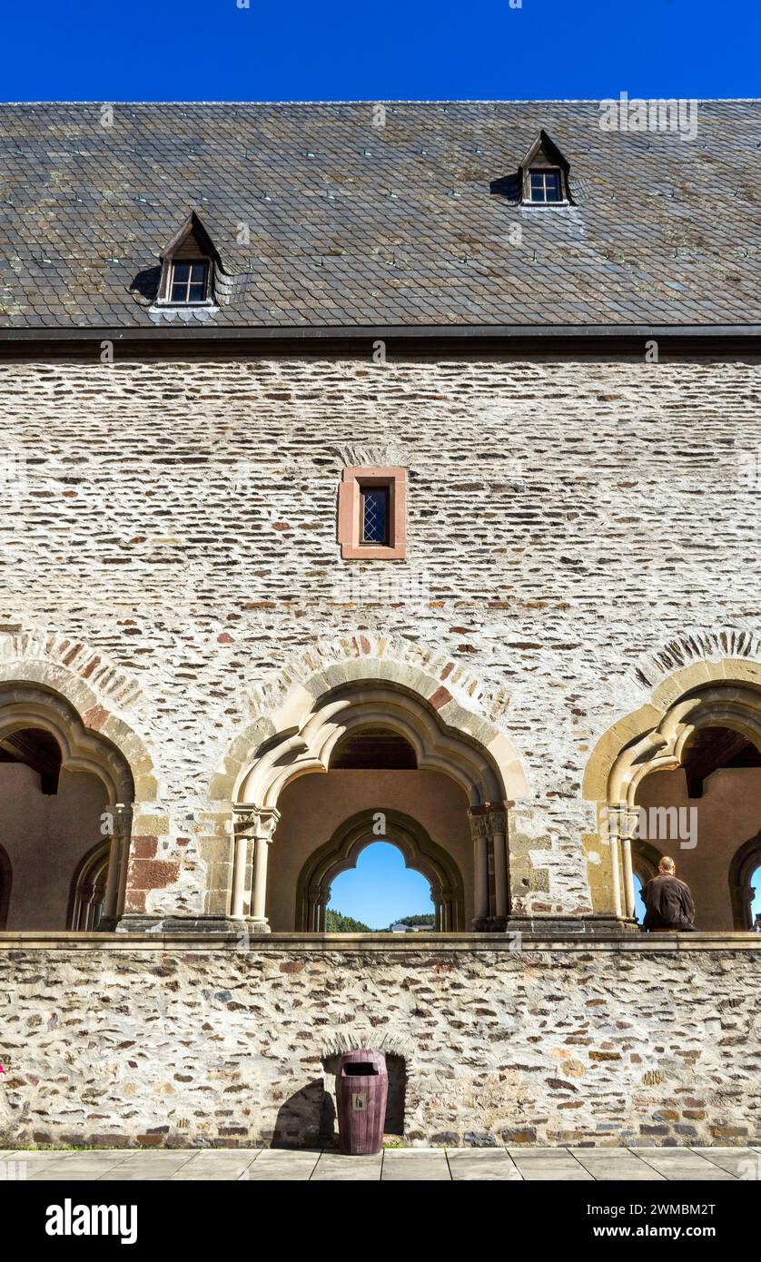 Medieval Castle Vianden in Luxembourg Stock Photo - Alamy
