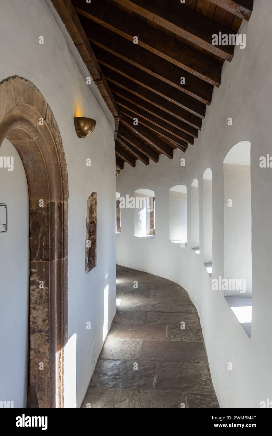 Medieval Castle Vianden in Luxembourg Stock Photo - Alamy