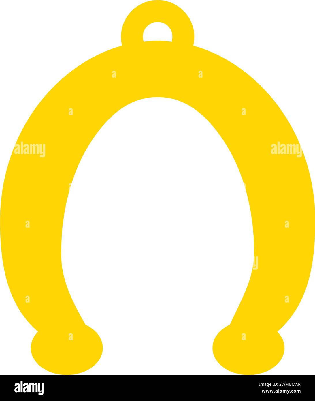 Horseshoe. Lucky St. Patrick Day symbol. Good luck sign. Vector clip ...