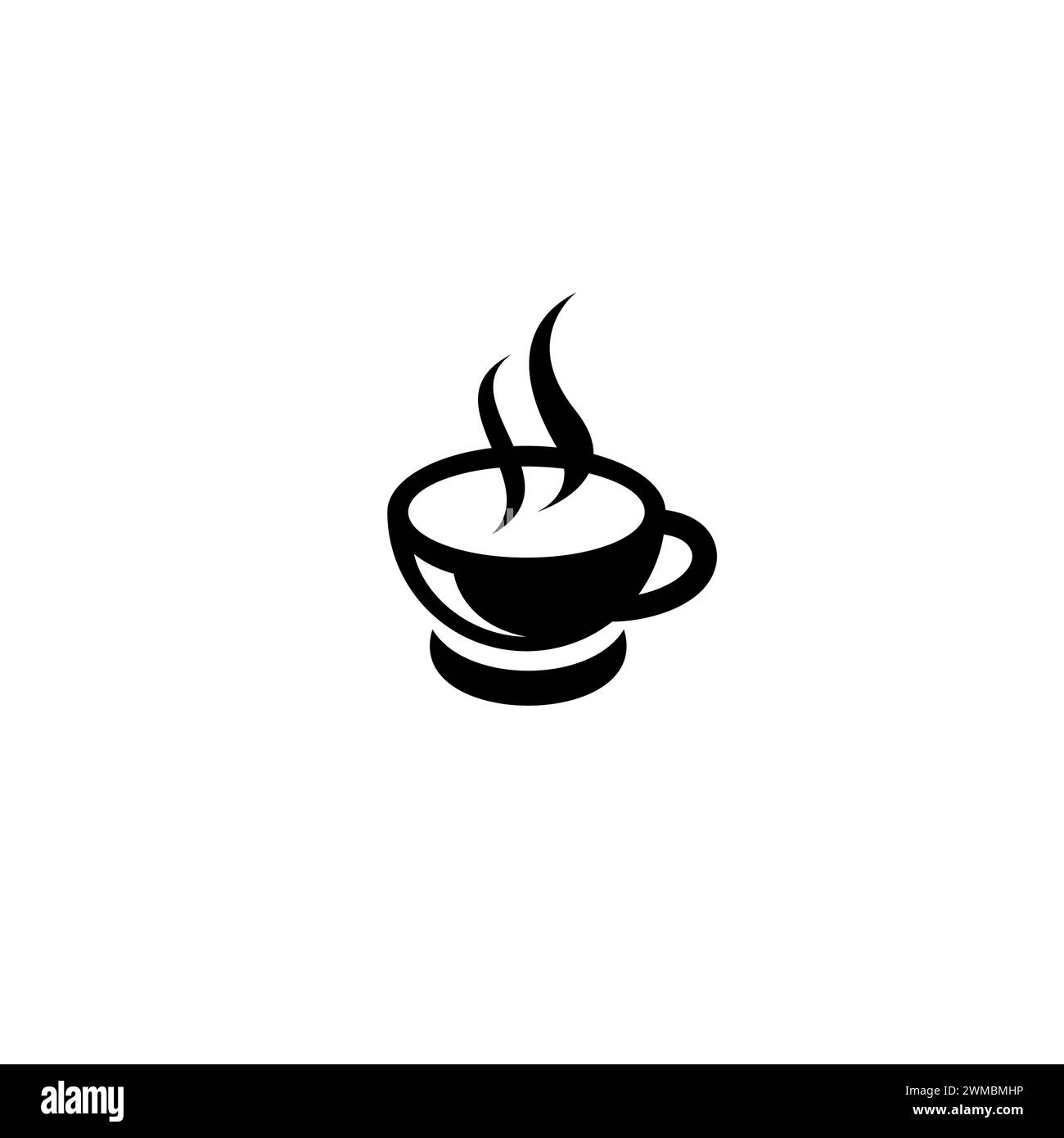 Coffee glass icon simple Cut Out Stock Images & Pictures - Alamy