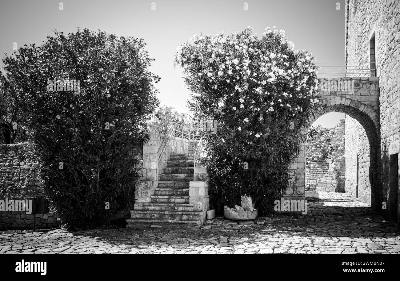 Medieval farmhouse of Balsignano at the archaeological area of ...