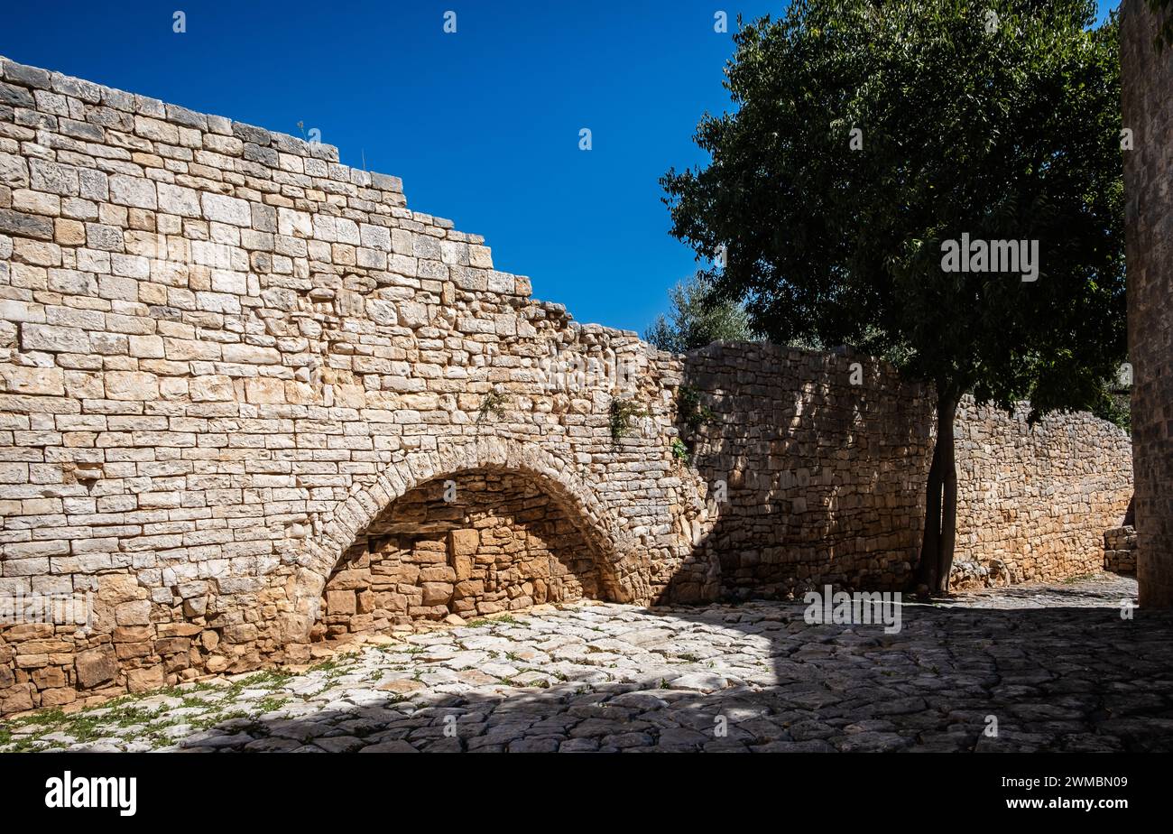 Medieval farmhouse of Balsignano at the archaeological area of ...