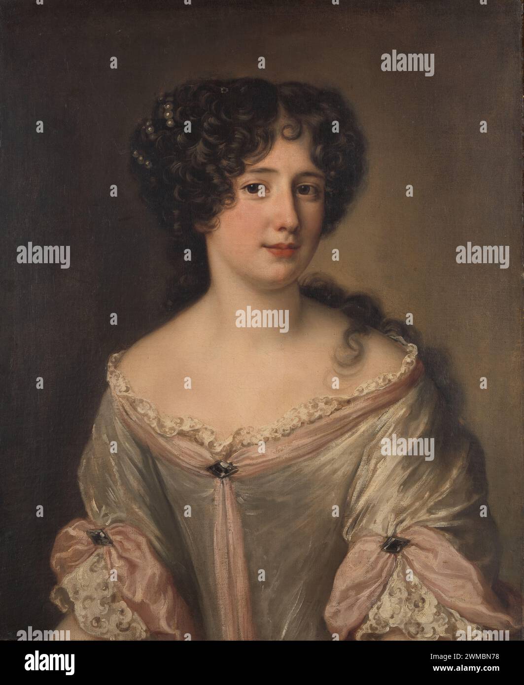 Portrait of La Duchessa Mancini Colonna (1646-1699), Jacob Ferdinand ...