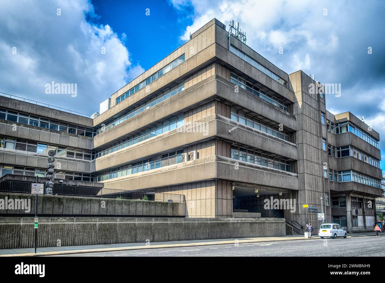 Baynard House is a brutalist office block in Queen Victoria Street in ...