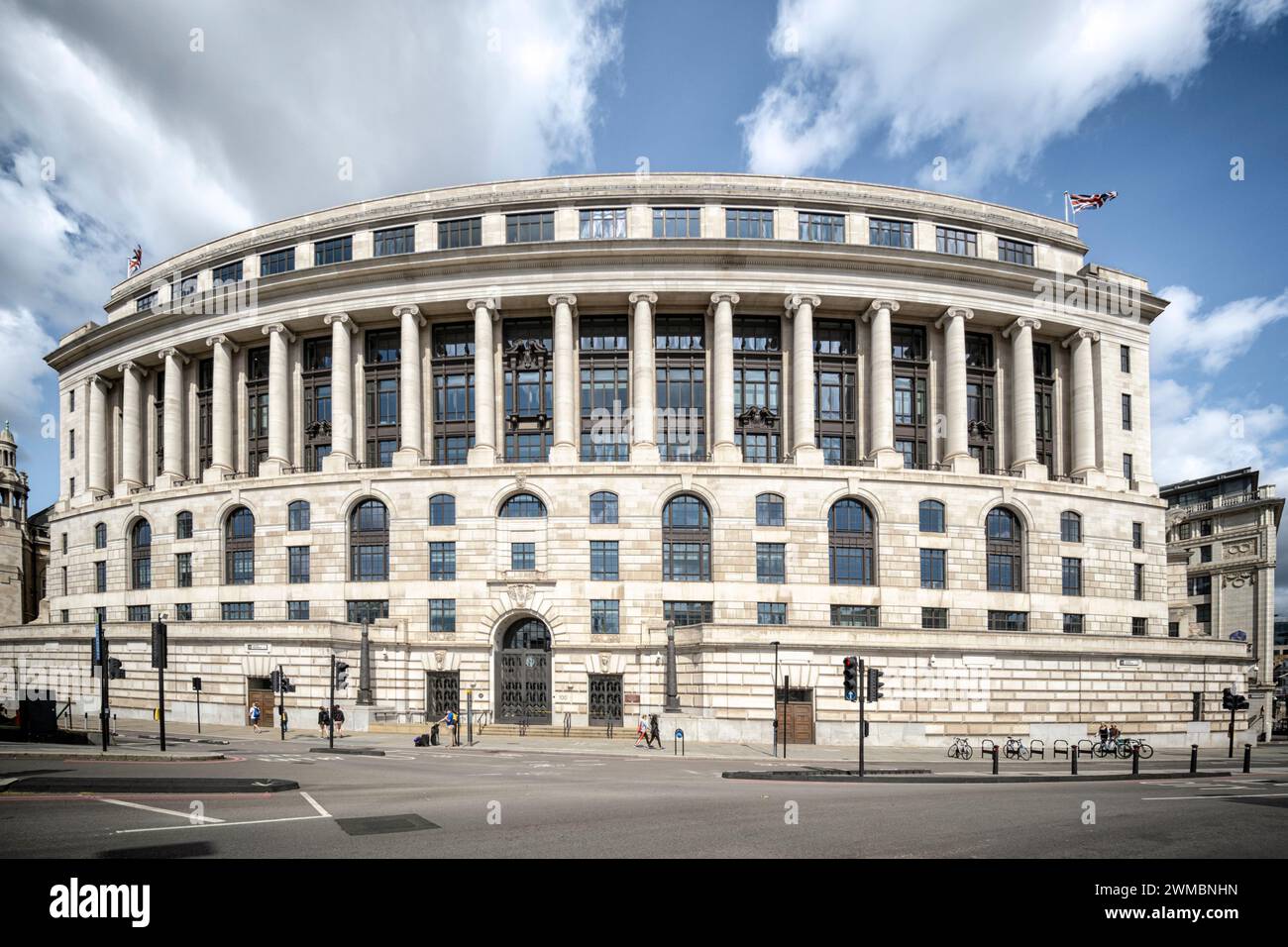 Unilever House, 100 Victoria Embankment, London, England home to the ...