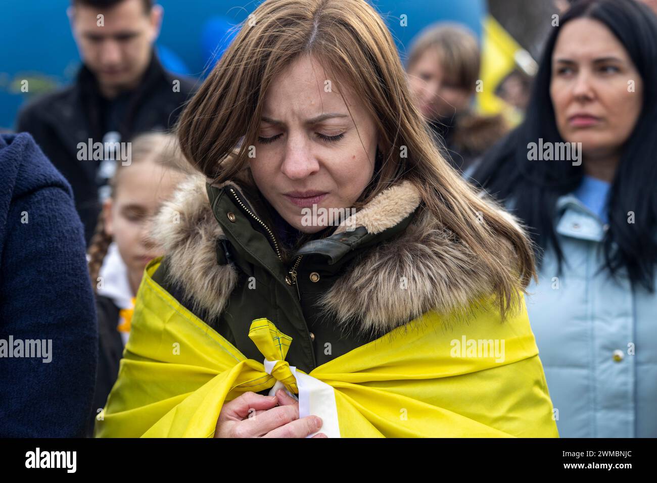 Washington, District Of Columbia, USA. 24th Feb, 2024. The Ukrainian ...